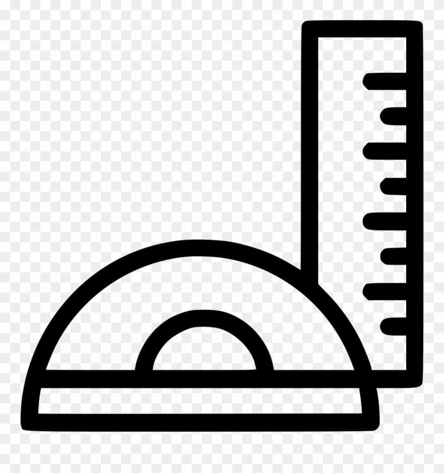 Download Protractor Geometry Angle Draw Measure Svg Png - Scalable ...
