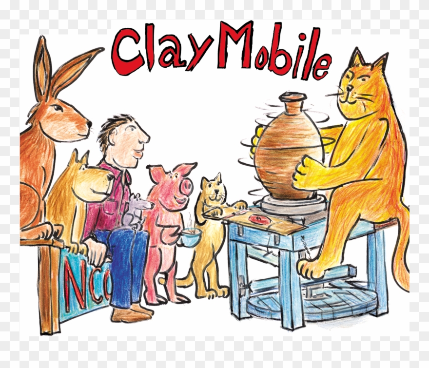 Northern Clay Center - Cartoon Clipart (#3219288) - PinClipart