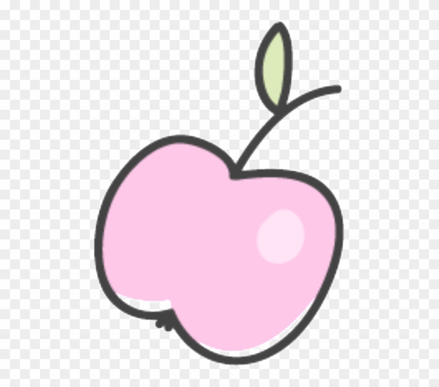 Hand Drawn A Pink Apple Vector Clipart (#3220037) - PinClipart