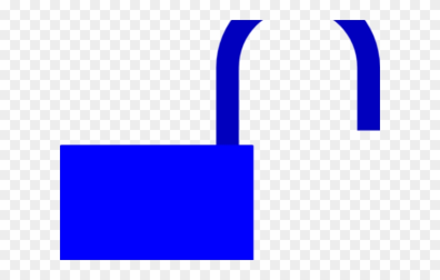 Download Lock Clipart Blue Lock - Png Download (#3220105) - PinClipart