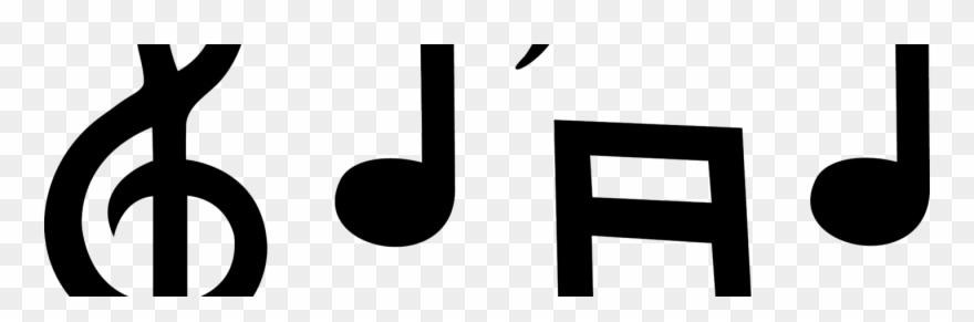 Symbol Music Notes Clip Art Free - Png Download (#3228017) - PinClipart