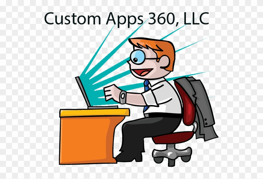 Custom Apps 360, Llc - Cartoon Clipart (#3229536) - PinClipart