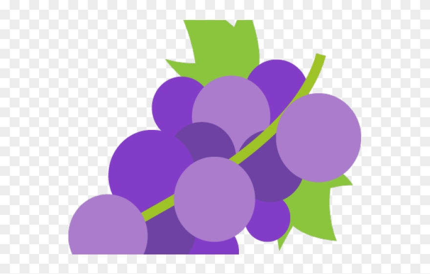 Download Grapes Clipart Emoji - Transparent Grape Emoji - Png Download ...