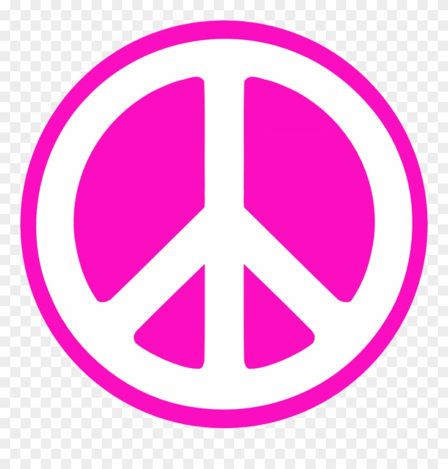 Peace Sign With Flowers Clipart Clipground Hippie Flowers - Peace Sign ...