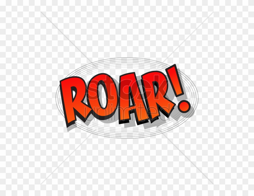 Roar Clipart Word - Graphic Design - Png Download (#3241804) - PinClipart