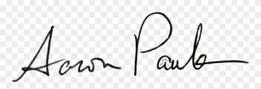 Aaron-signature - Aaron Signature Clipart (#3242546) - PinClipart