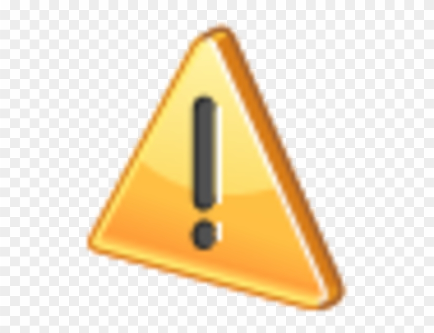 Warning Clipart Pixel - Icon Danger 3d Png Transparent Png (#3242770 ...