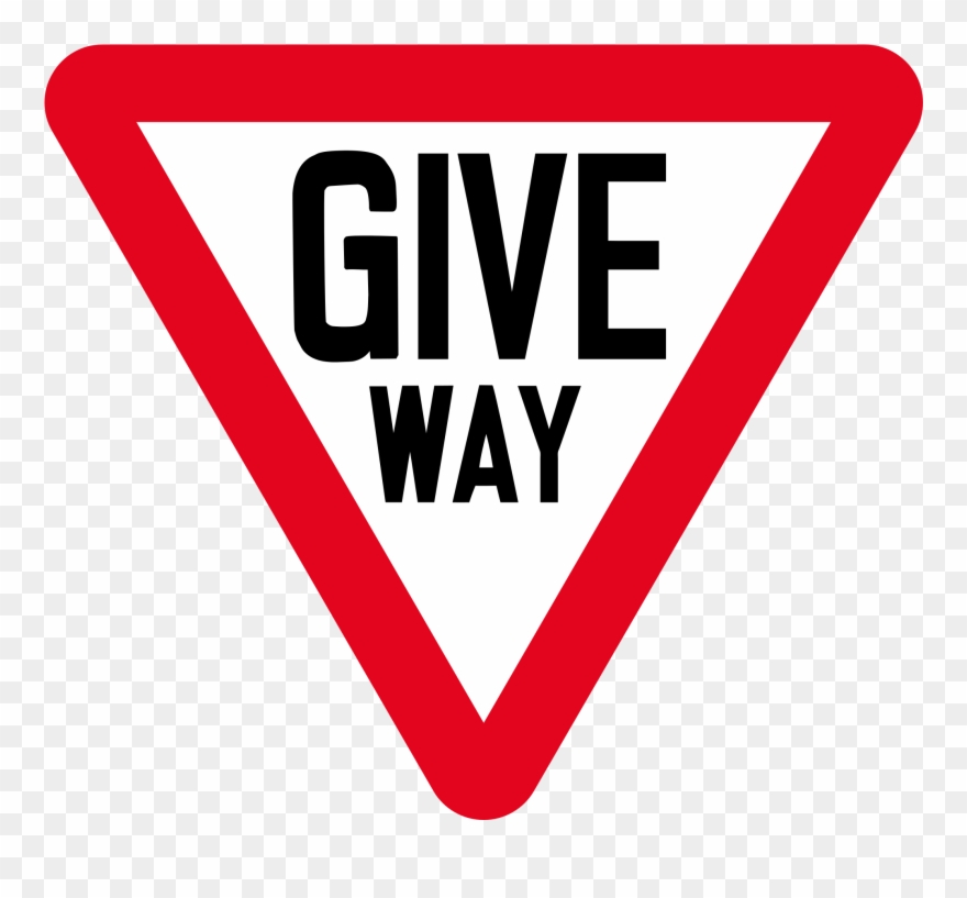 Road Sign Give Way Clipart (#3254882) - PinClipart