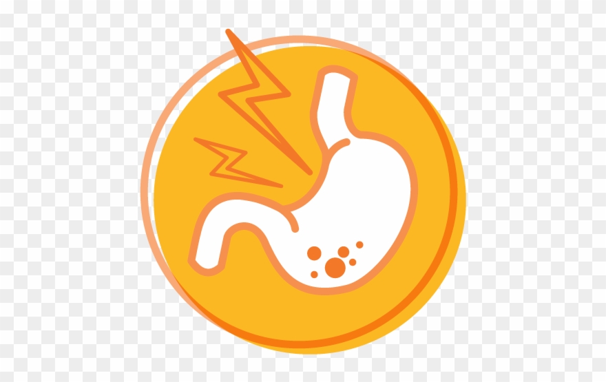 Heartburn, Gastric Problems & Peptic Ulcers - Stomach Ulcer Icon Png ...