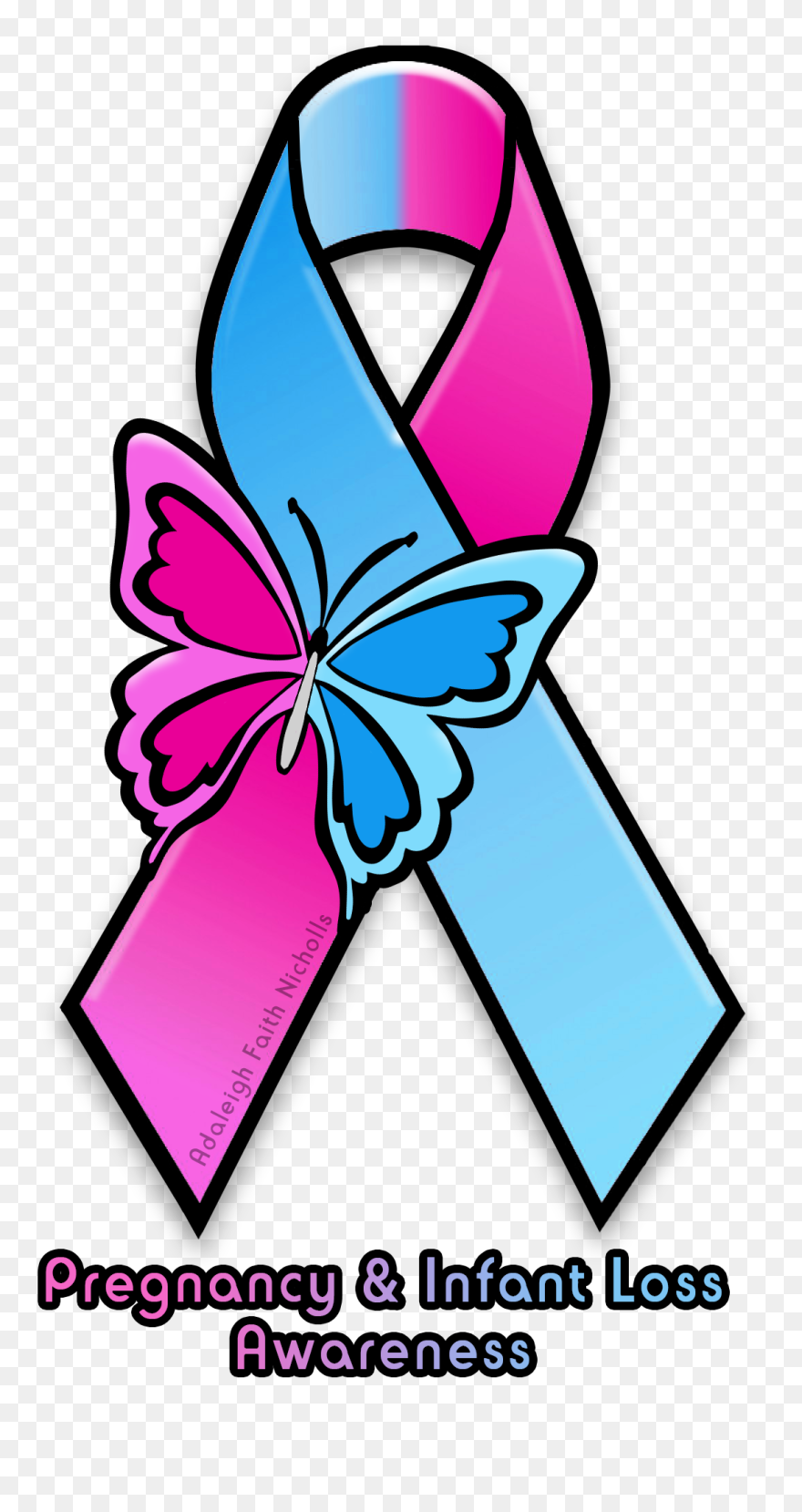 Infant Loss Awareness Ribbon Clipart 4 By Laura - Cerebral Palsy Ribbon ...