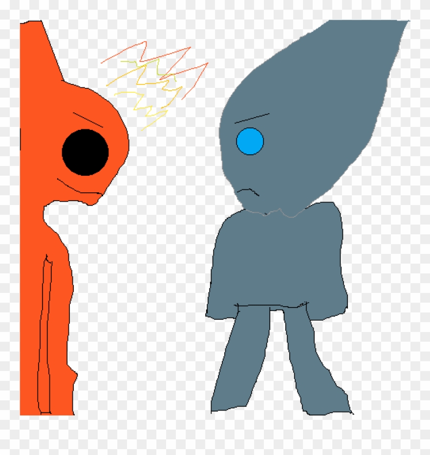 Fire Vs Ice - Cartoon Clipart (#3274077) - PinClipart