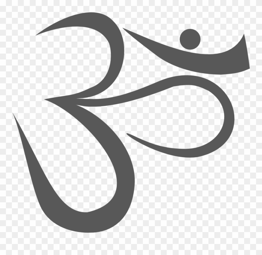 Download Clipart Resolution 999*999 - Om Black Colour - Png Download ...