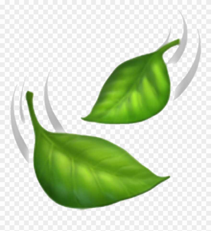 Download Leaves Emoji Clipart (#3287904) - PinClipart