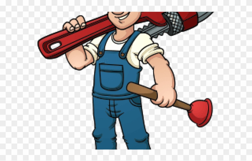 Download Plumber Clipart Plummer - Cartoon Plumber - Png Download ...