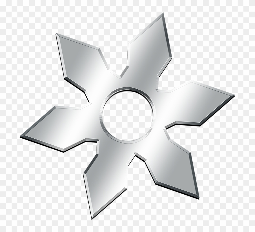 Download Ninja Star Png Clipart (#3293373) - PinClipart
