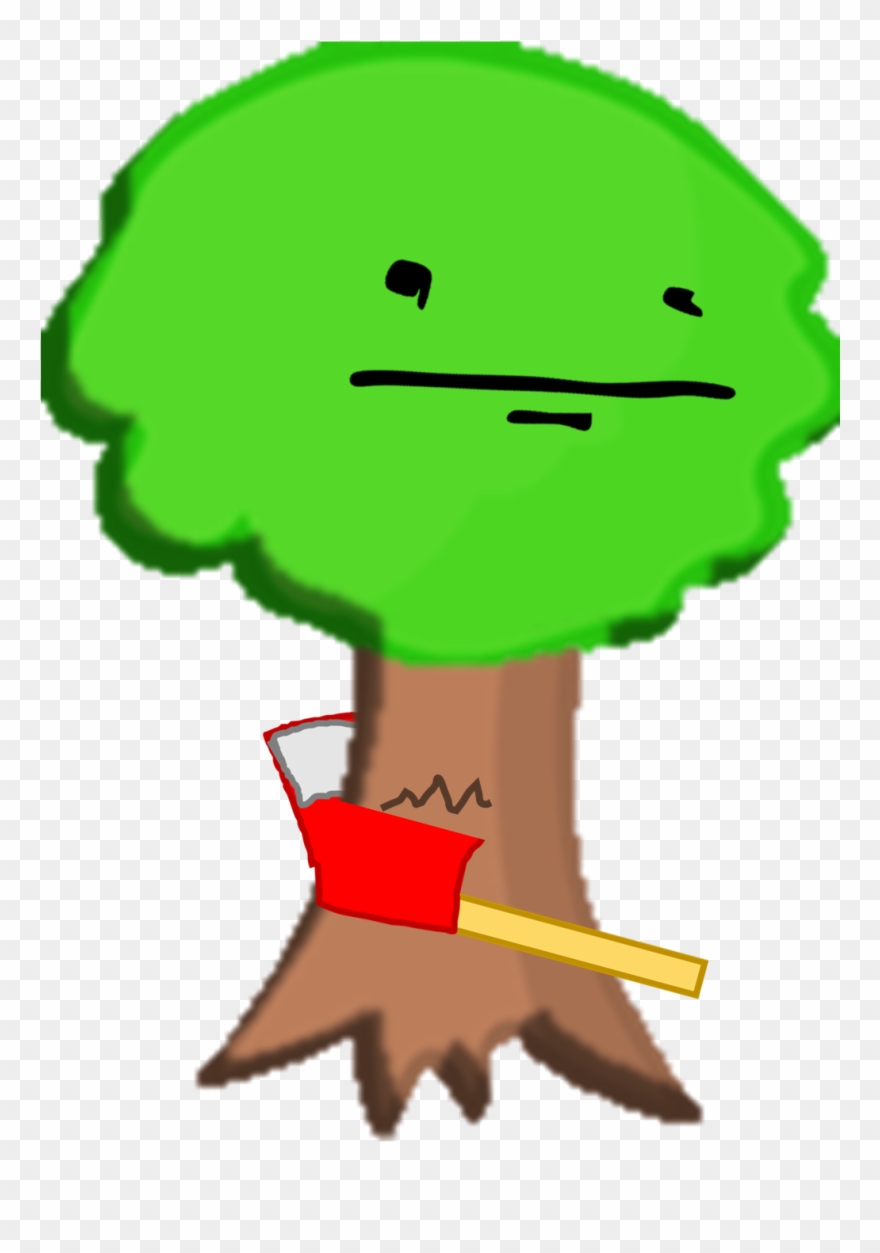 Tree Pose 3 - Tree Bfdi Clipart (#3295742) - PinClipart