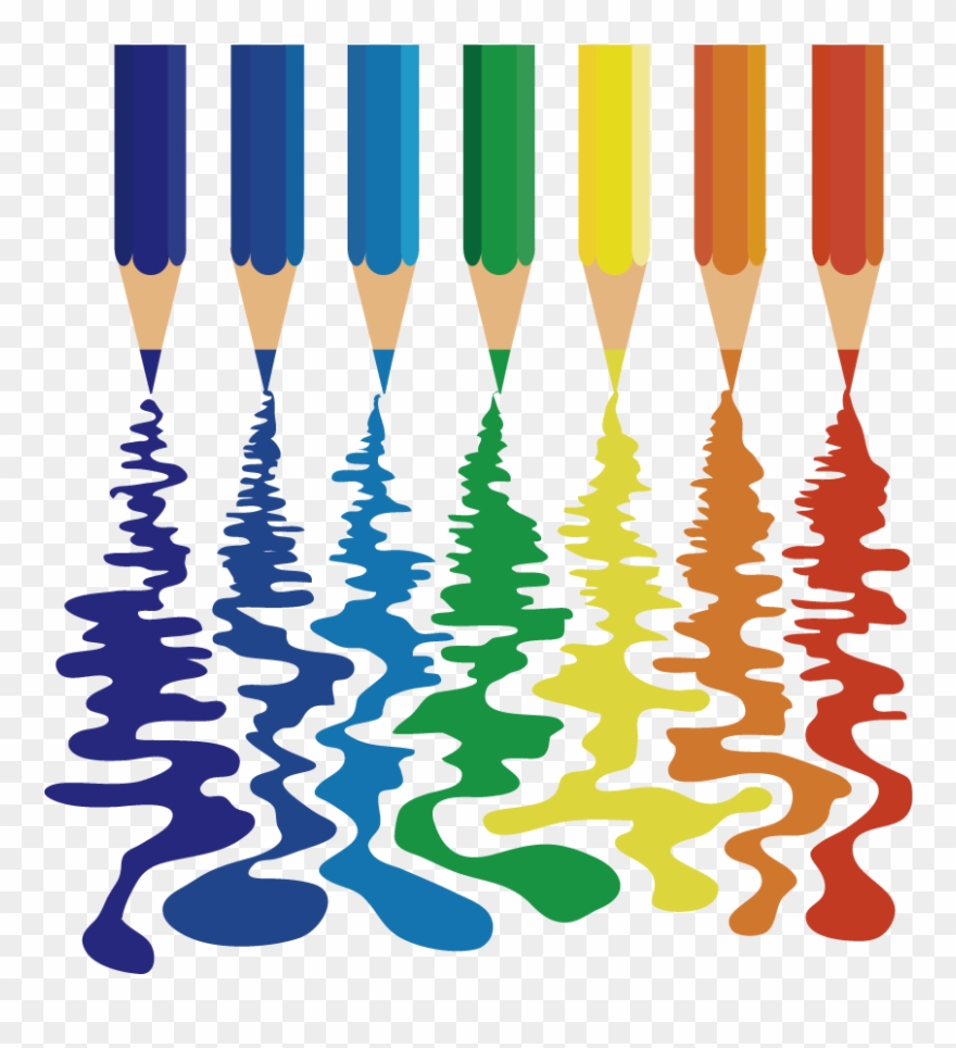 Download Google Search Typewriter, Pencil - Colored Pencil Rainbow ...