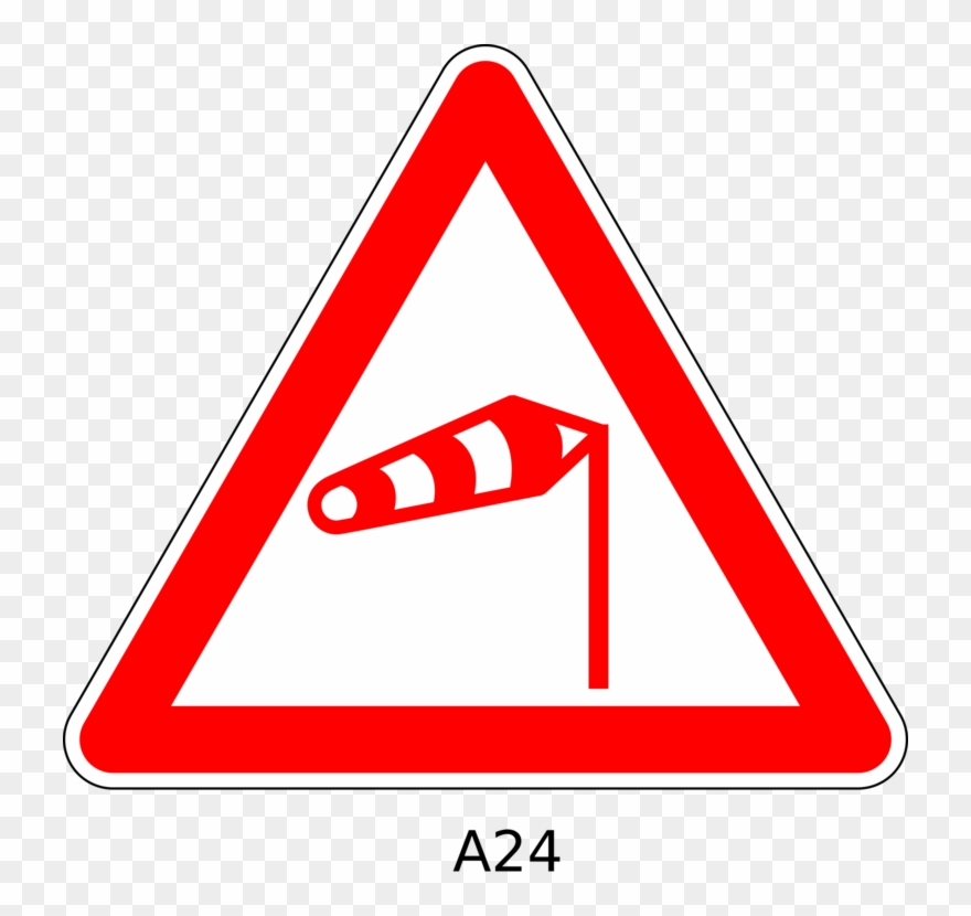 Download Traffic Sign Road Warning Sign - Strong Winds Vector Free ...