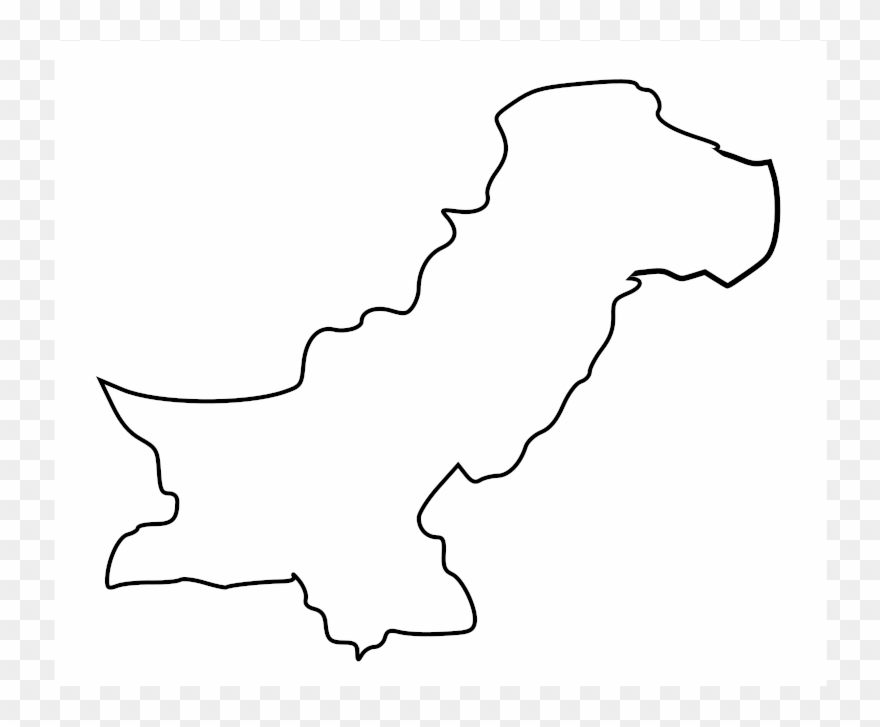 Download Clip Art Clipart Pakistan Line Art Clip Art - Outline Of ...