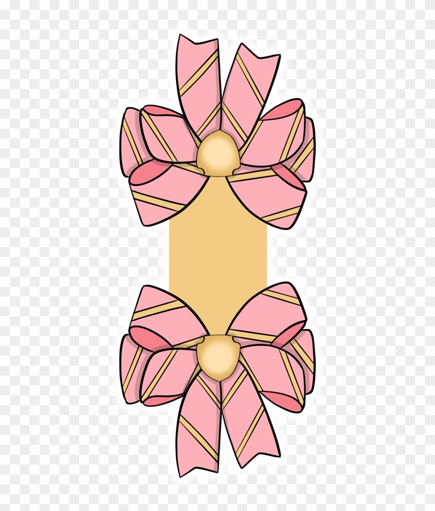 Pastel Gryffindor Pink Bow Magnetic Bookmark Clipart (#3303665 ...