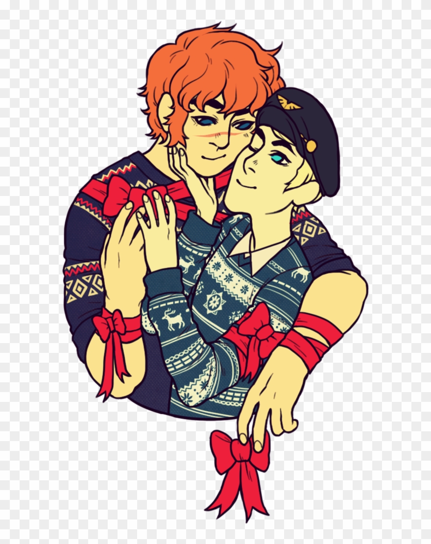 Download Bows By Kimisaurus Depicting Mcmurphy And Harding - Cartoon ...