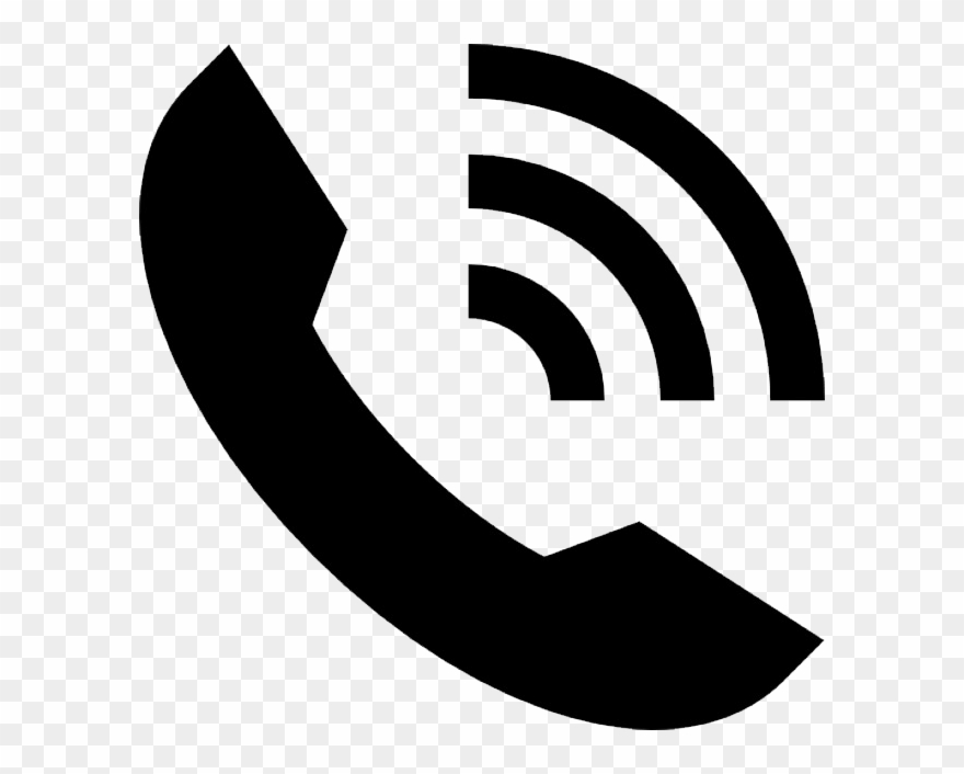 Download Phonesymbol Clip Art Black And White - Simbolo De Telefono Png ...