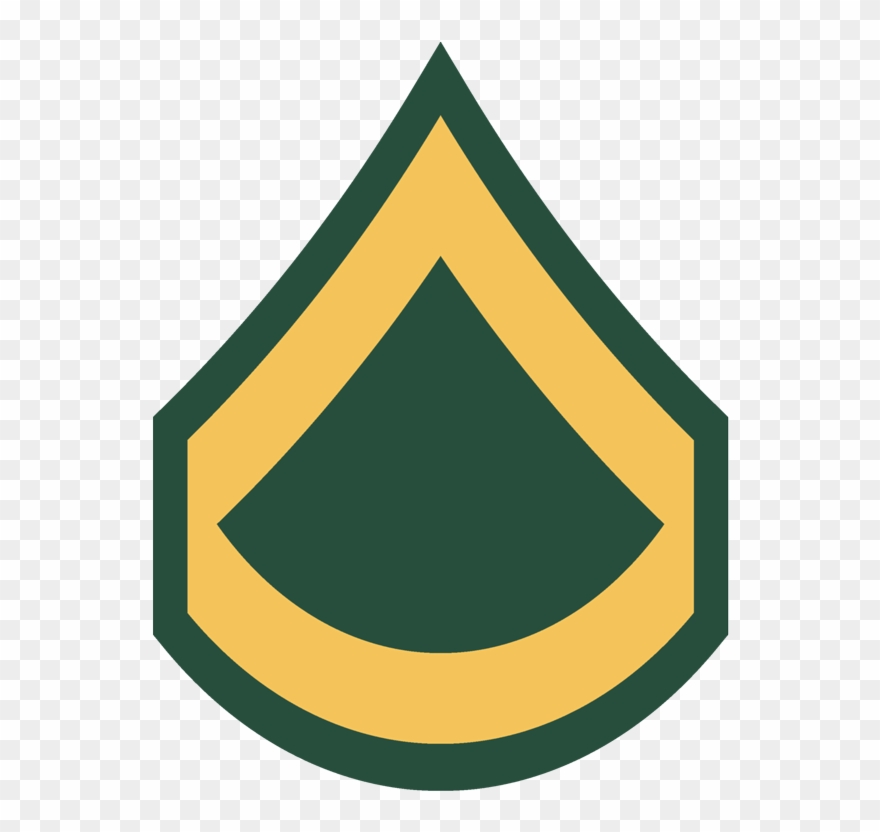 Download E 3 Pfc E3 - Military Rank Clipart (#3338281) - PinClipart