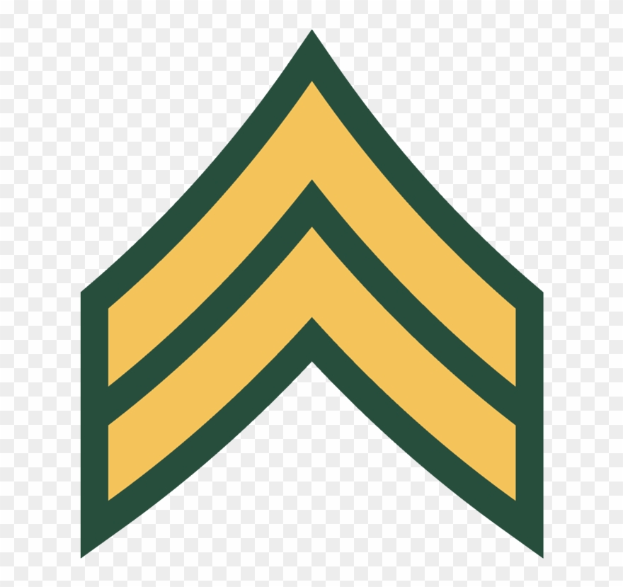 Download E 4 Corporal E4 Cpl - Army Sergeant Rank Clipart (#3338306 ...