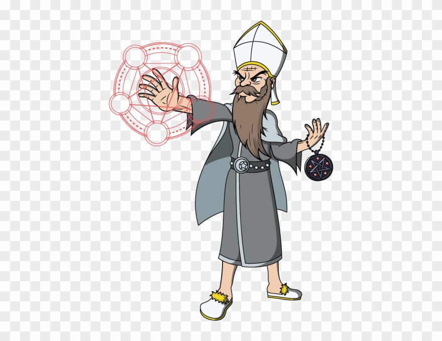 Mage • - Cartoon Clipart (#3342480) - PinClipart
