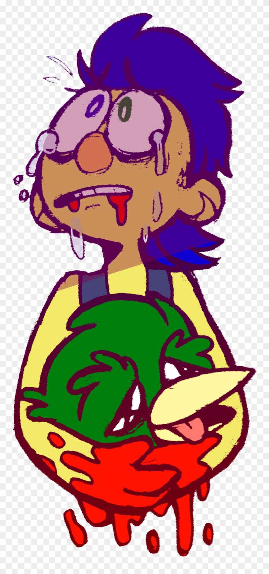 Download Sing Clipart Zealous - Don T Hug Me I M Scared Characters ...