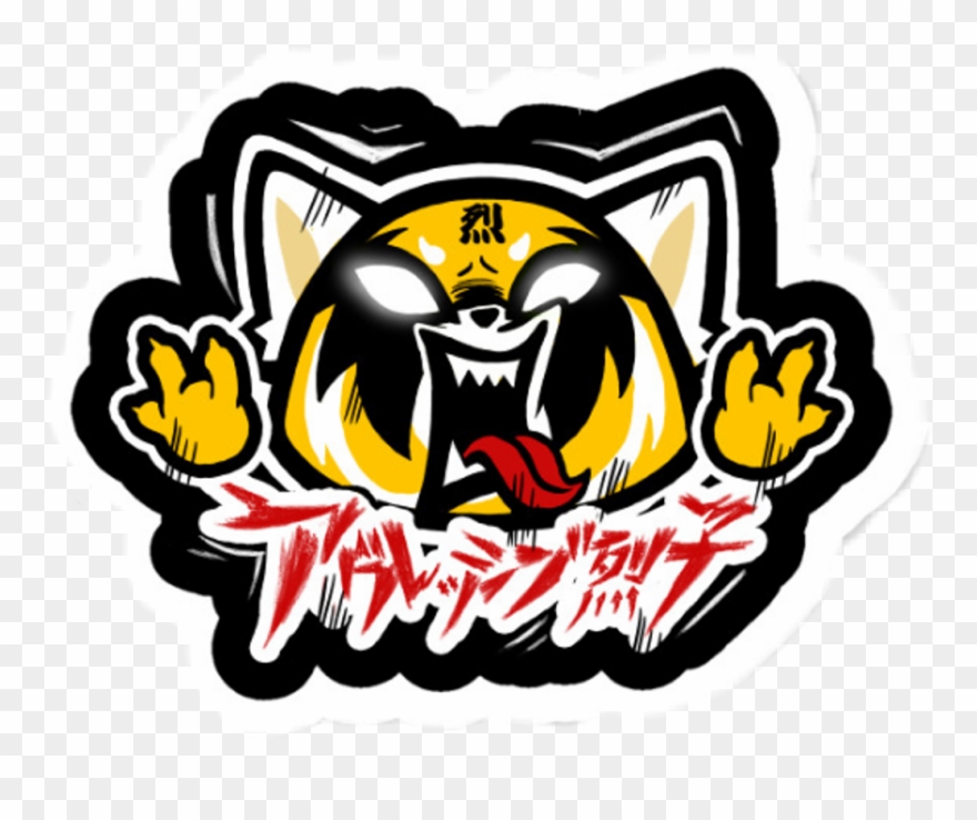 Download Aggretsuko Sticker - Aggretsuko Shirt Clipart (#3351100 ...