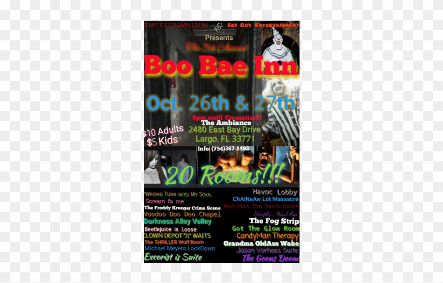 Download The Boo-bae Inn In Largo, Pinellas County, Florida - Flyer ...