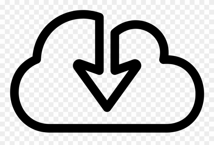 Download Icon - Line Art Clipart (#3361870) - PinClipart
