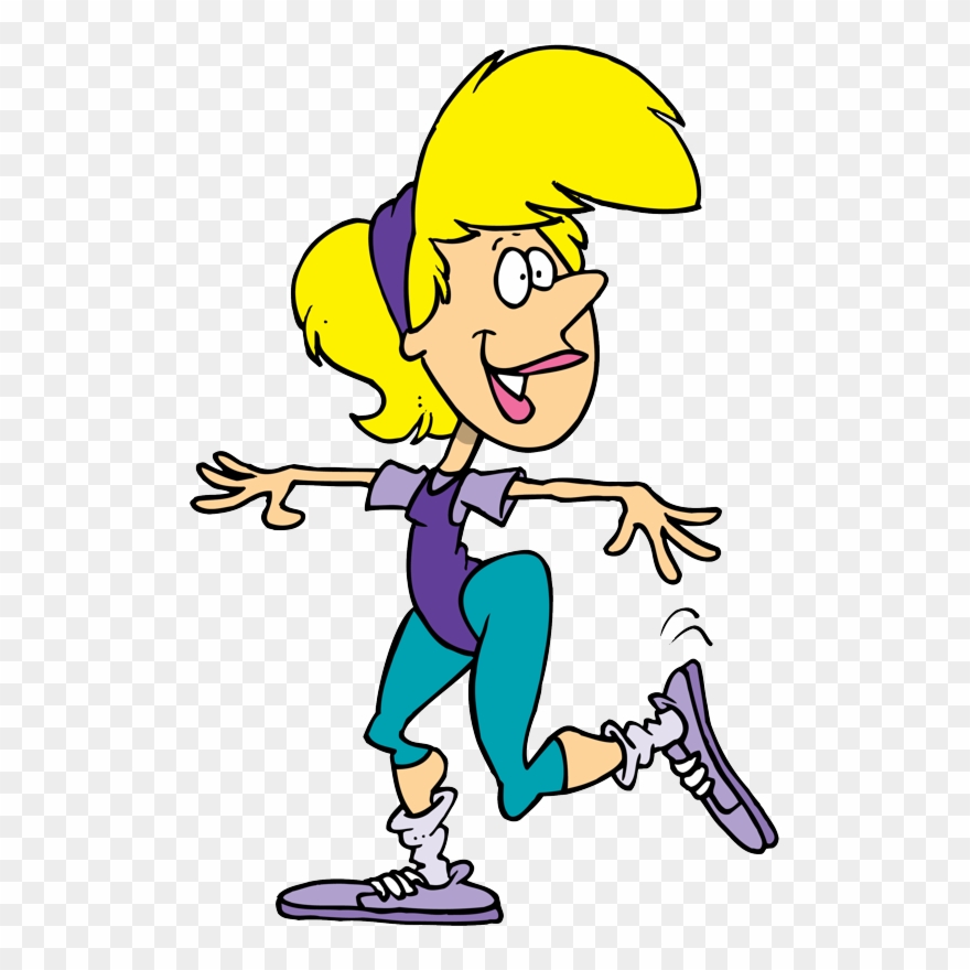 Don't Forget To Exercise - Cartoon Aerobics Clipart (#3392418) - PinClipart