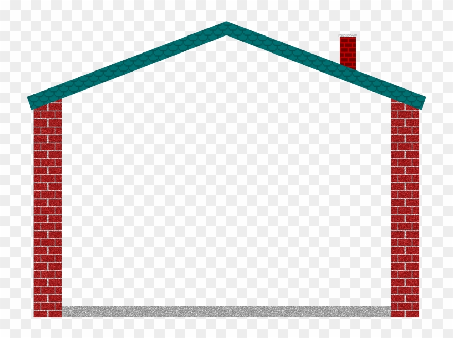 191,41kb House Frame Clipart Png - House Border Clipart Transparent Png ...