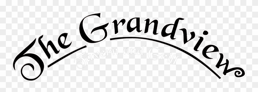 Grandview Logo Header - Calligraphy Clipart (#3401484) - PinClipart