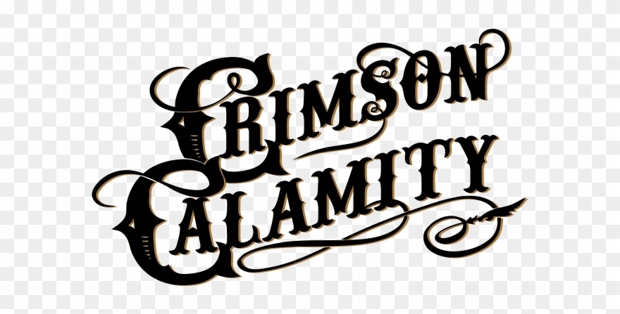 Crimson Calamity - Calligraphy Clipart (#3408303) - PinClipart