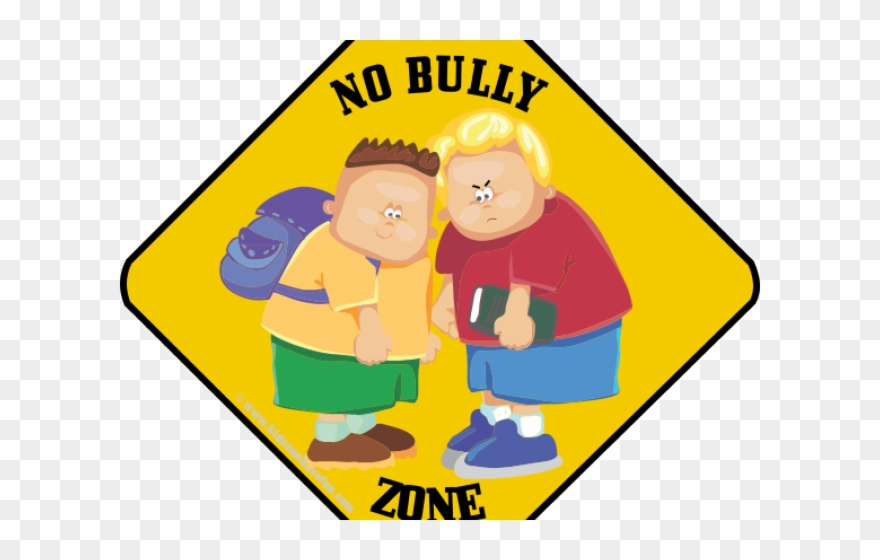 Matte Clipart Bullying - No Bullying Cartoon - Png Download (#3414117 ...