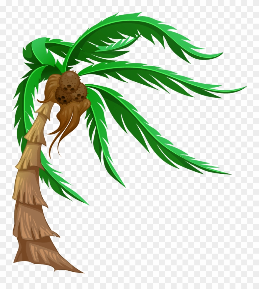 Island Tree Cartoon Clipart (#3417215) - PinClipart