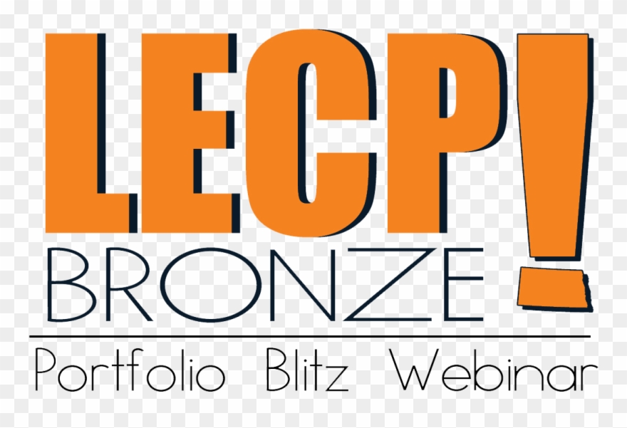 Download Lecp Bronze Portfolio Blitz Webinar Clipart (#3417517) - PinClipart