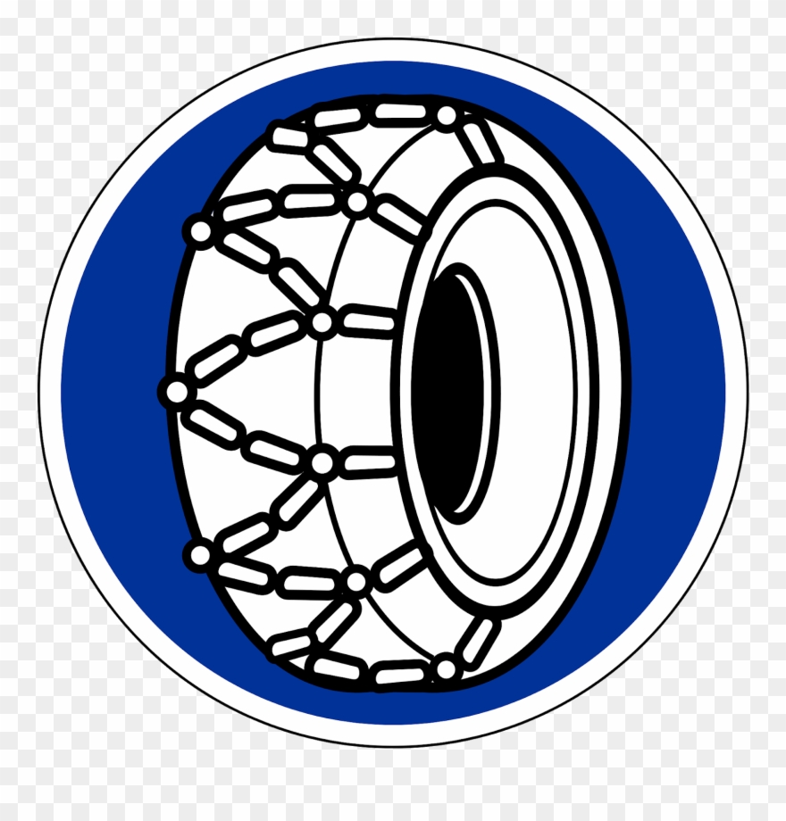 Download Snow Chains Advised Sign Clipart (#3418025) - PinClipart