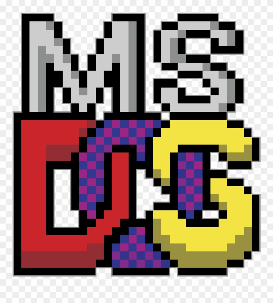 Download Ms Dos Logo Png - Ms Dos Logo Clipart (#3423763) - PinClipart