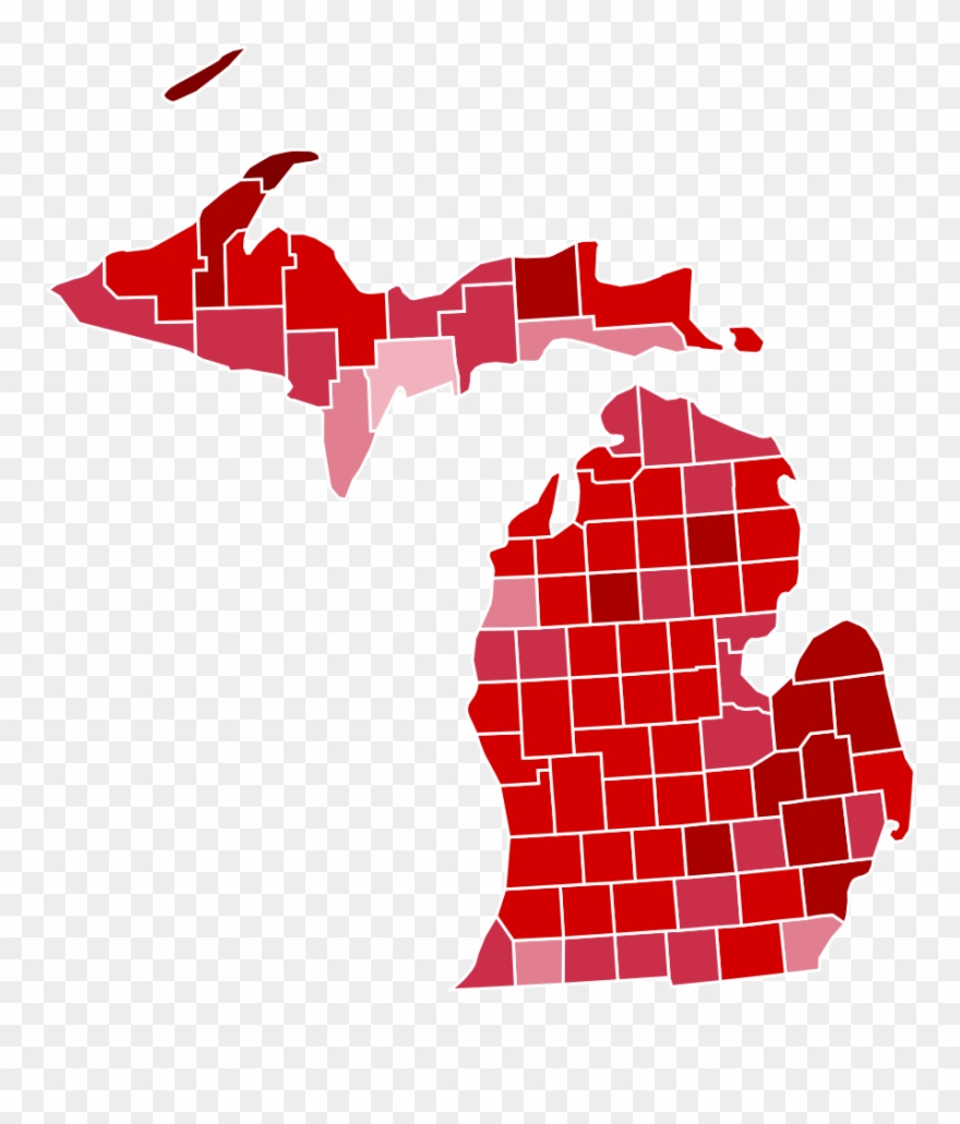 Michigan Presidential Election Results - Michigan 2016 Election Map ...