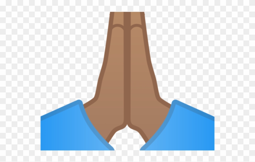 Hand Emoji Clipart Pray - Illustration - Png Download (#3428620 ...