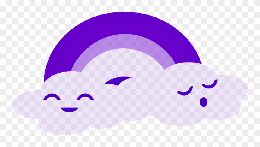 Download Clipart Weather Rainbow , Png Download - Clouds Clip Art ...