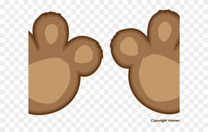 Download Paw Clipart Bearpaw - Cartoon - Png Download (#3433835 ...