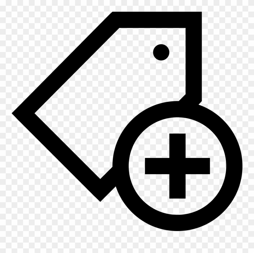 Add Tag Icon - Plus Time Icon Clipart (#3446916) - PinClipart