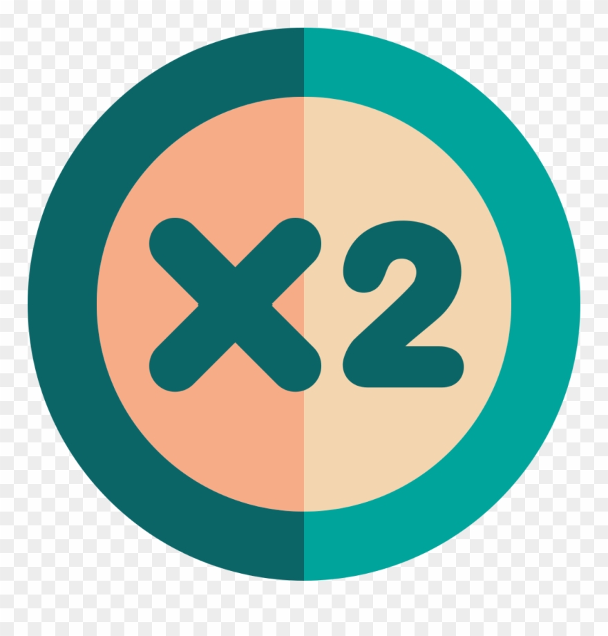 Toicon Icon Pictogram Repeat Svg - X2 Icon Clipart (#3448601) - PinClipart