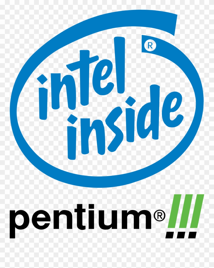 Oem Intel Logo Images Gallery - Intel Pentium 3 Logo Clipart (#3451526 ...