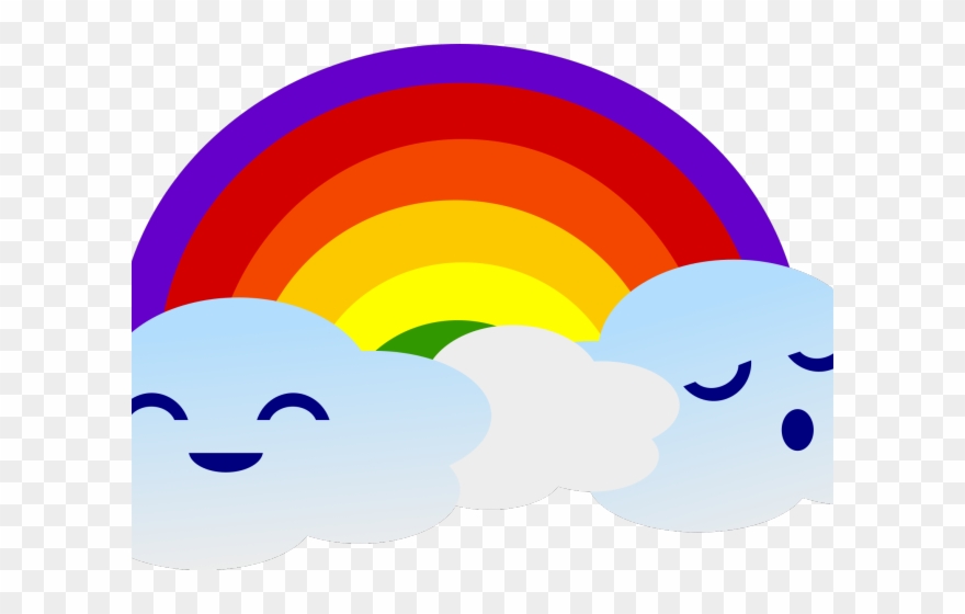 Rainbow Clipart Weather - Png Download (#3465405) - PinClipart